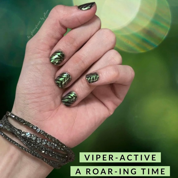 Color Street | Makeup | 55 Color Street Viperactive Nail Strips Color ...